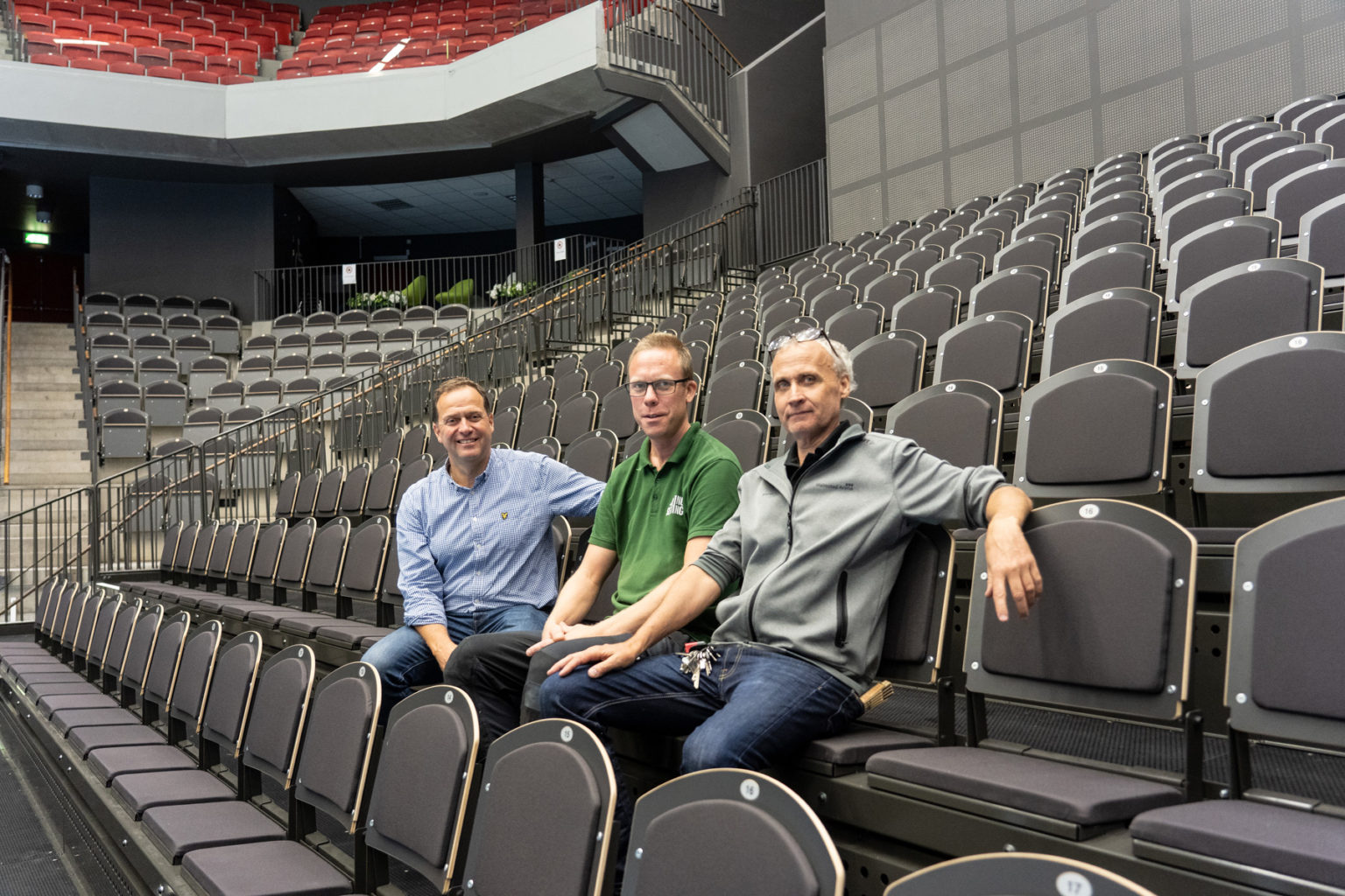 Halmstad Arena har nya läktare! - Alfing Seating – Älmhult